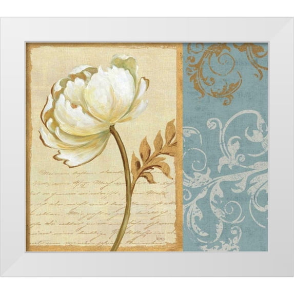 Charron, Veronique 13x12 White Modern Wood Framed Museum Art Print ...