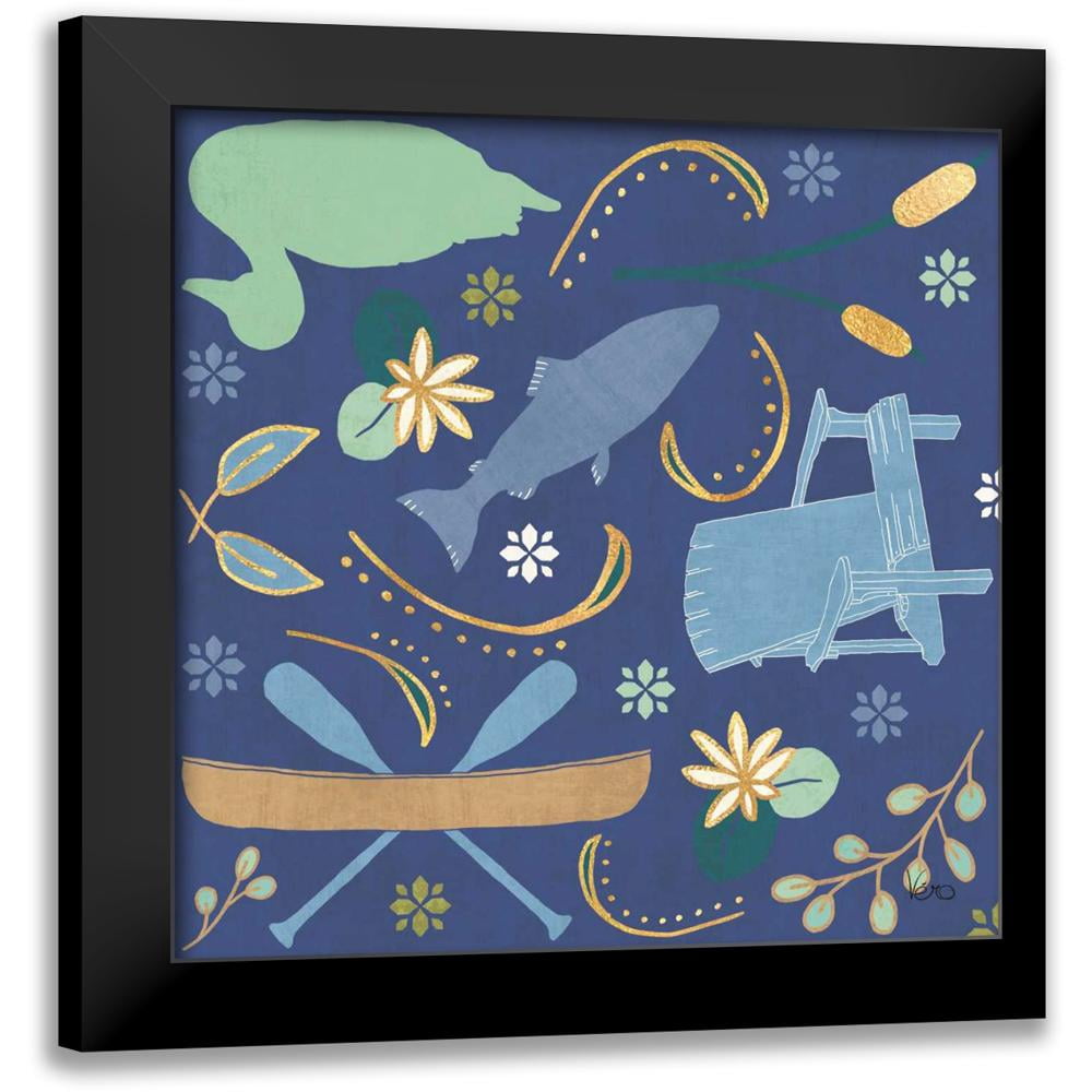 Charron, Veronique 15x15 Black Modern Framed Museum Art Print Titled ...