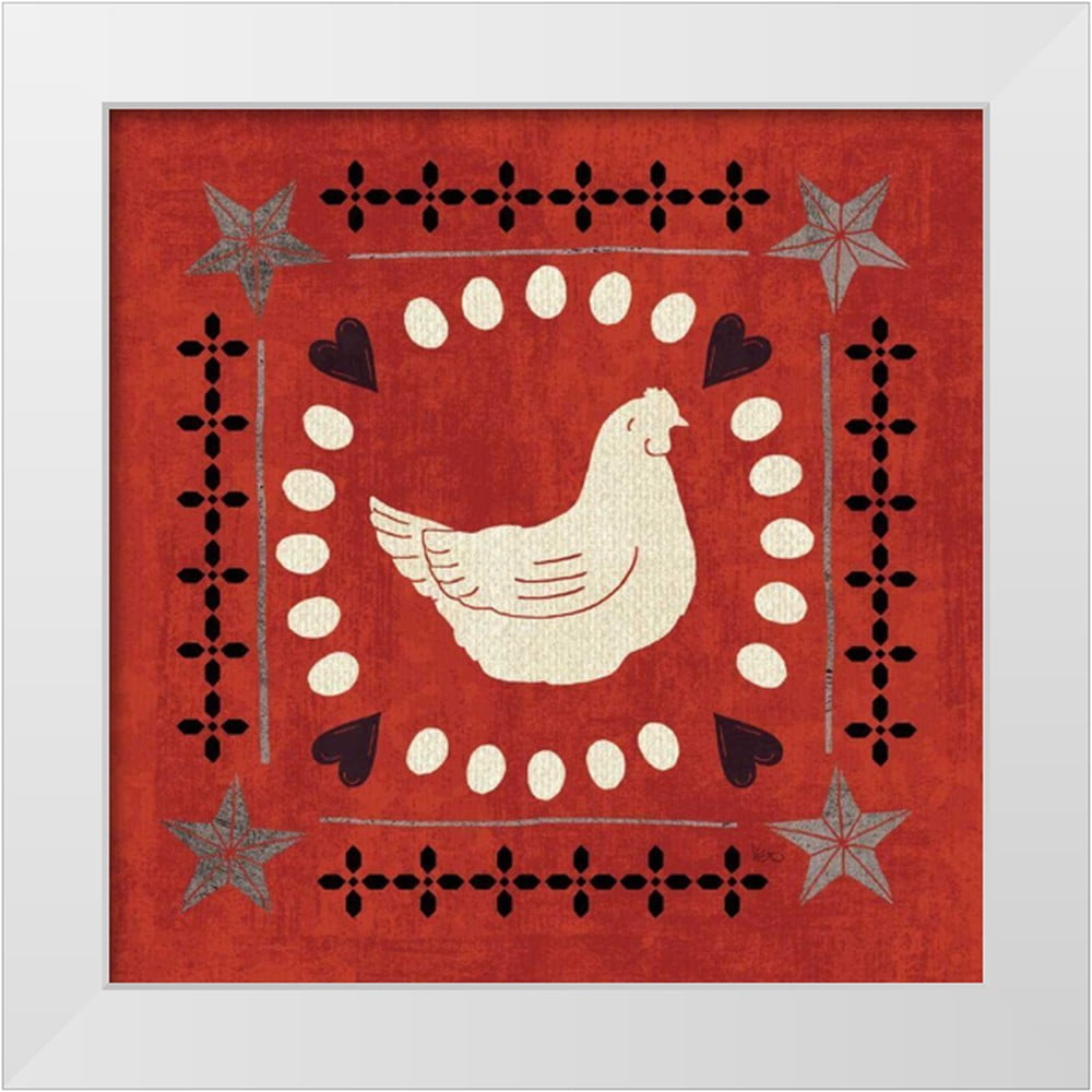 Charron, Veronique 15x15 White Modern Wood Framed Museum Art Print ...