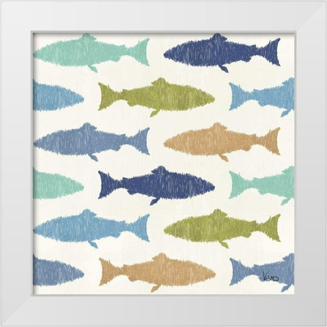 Charron, Veronique 15x15 White Modern Wood Framed Museum Art Print ...