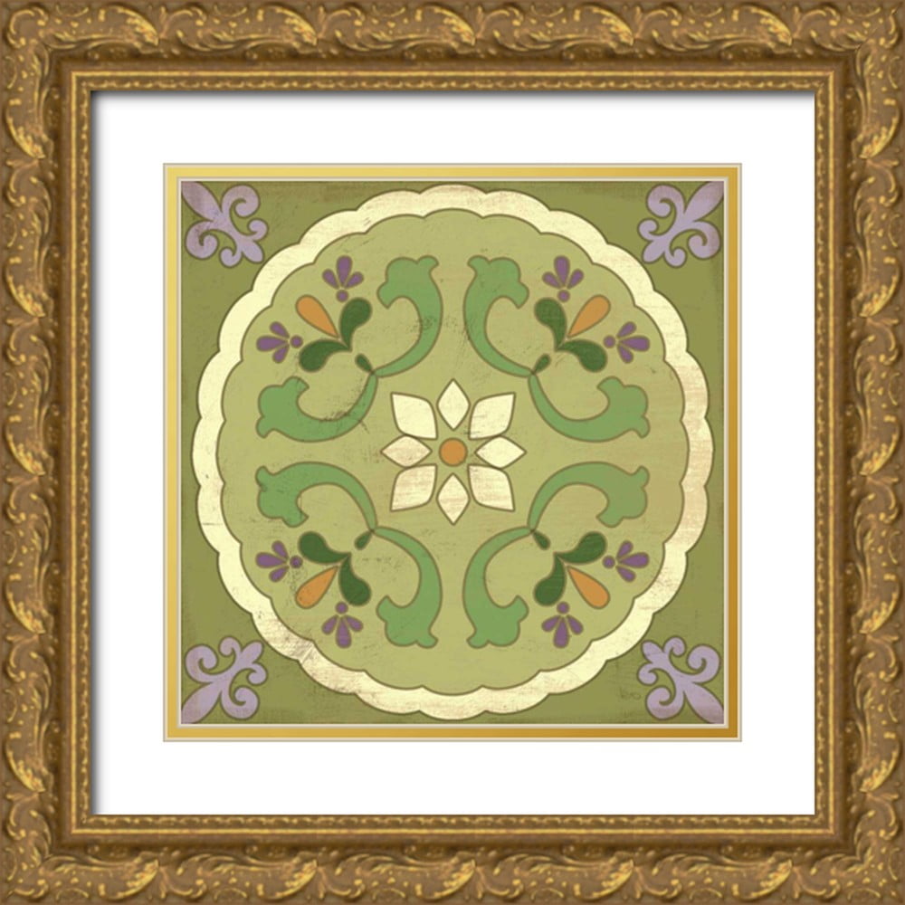 Charron, Veronique 20x20 Gold Ornate Wood Framed with Double Matting ...