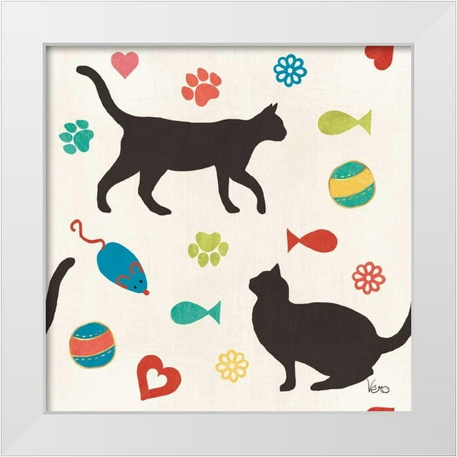 Charron, Veronique 20x20 White Modern Wood Framed Museum Art Print ...