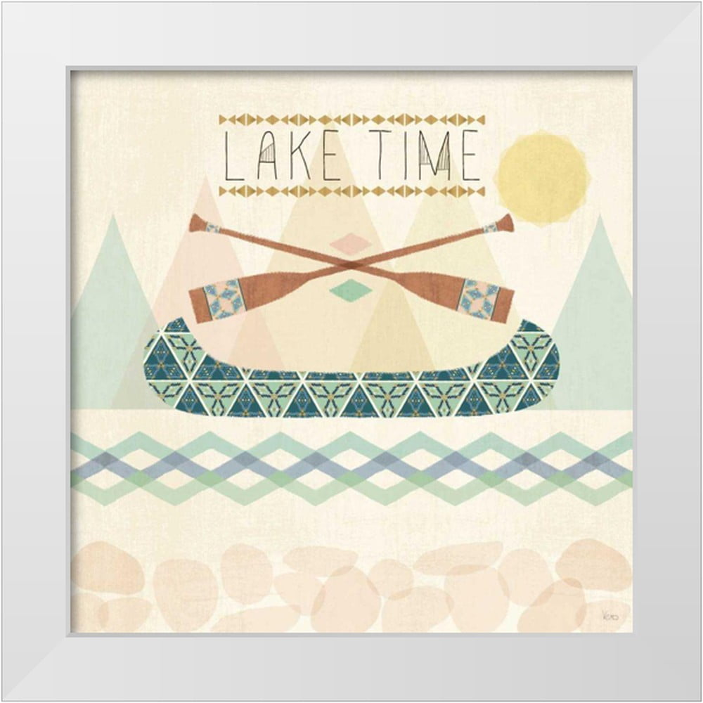 Charron, Veronique 20x20 White Modern Wood Framed Museum Art Print ...