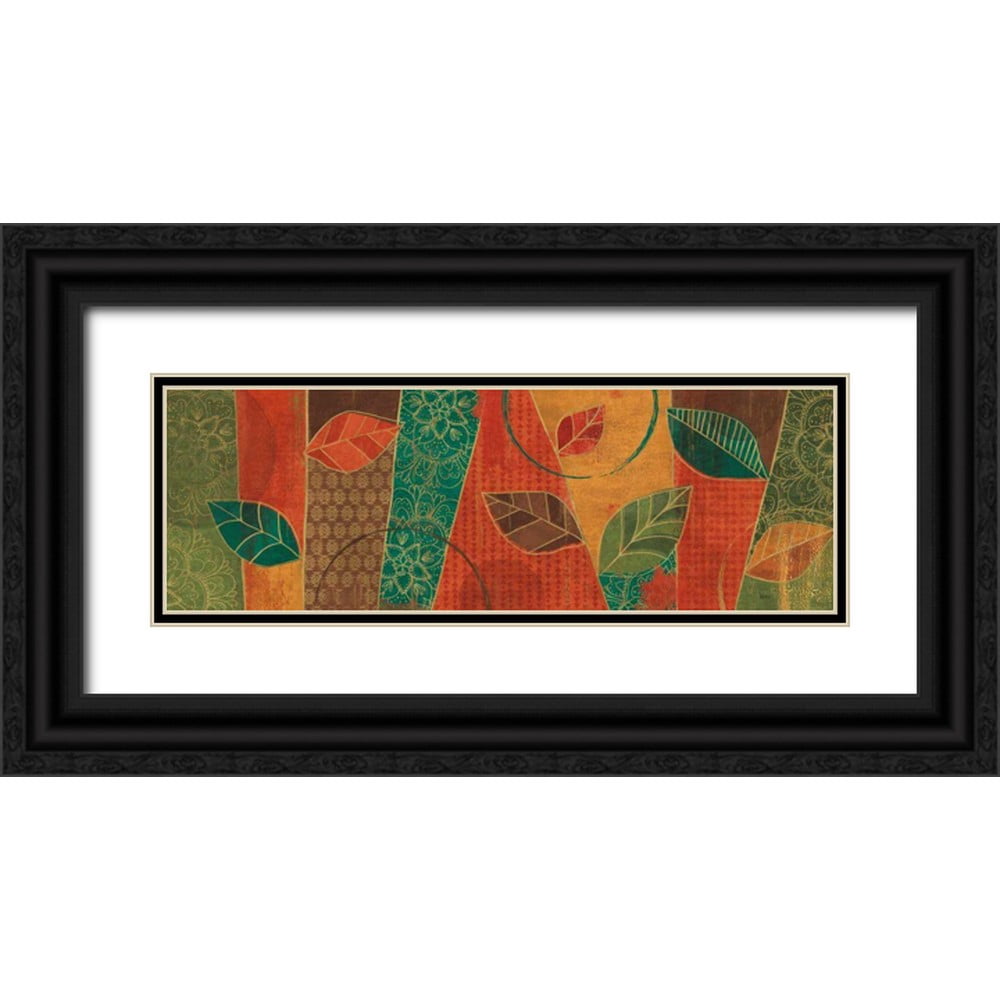 Charron, Veronique 24x11 Black Ornate Wood Framed with Double Matting ...