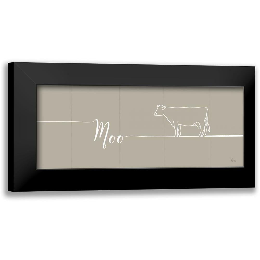 Charron, Veronique 24x12 Black Modern Framed Museum Art Print Titled ...