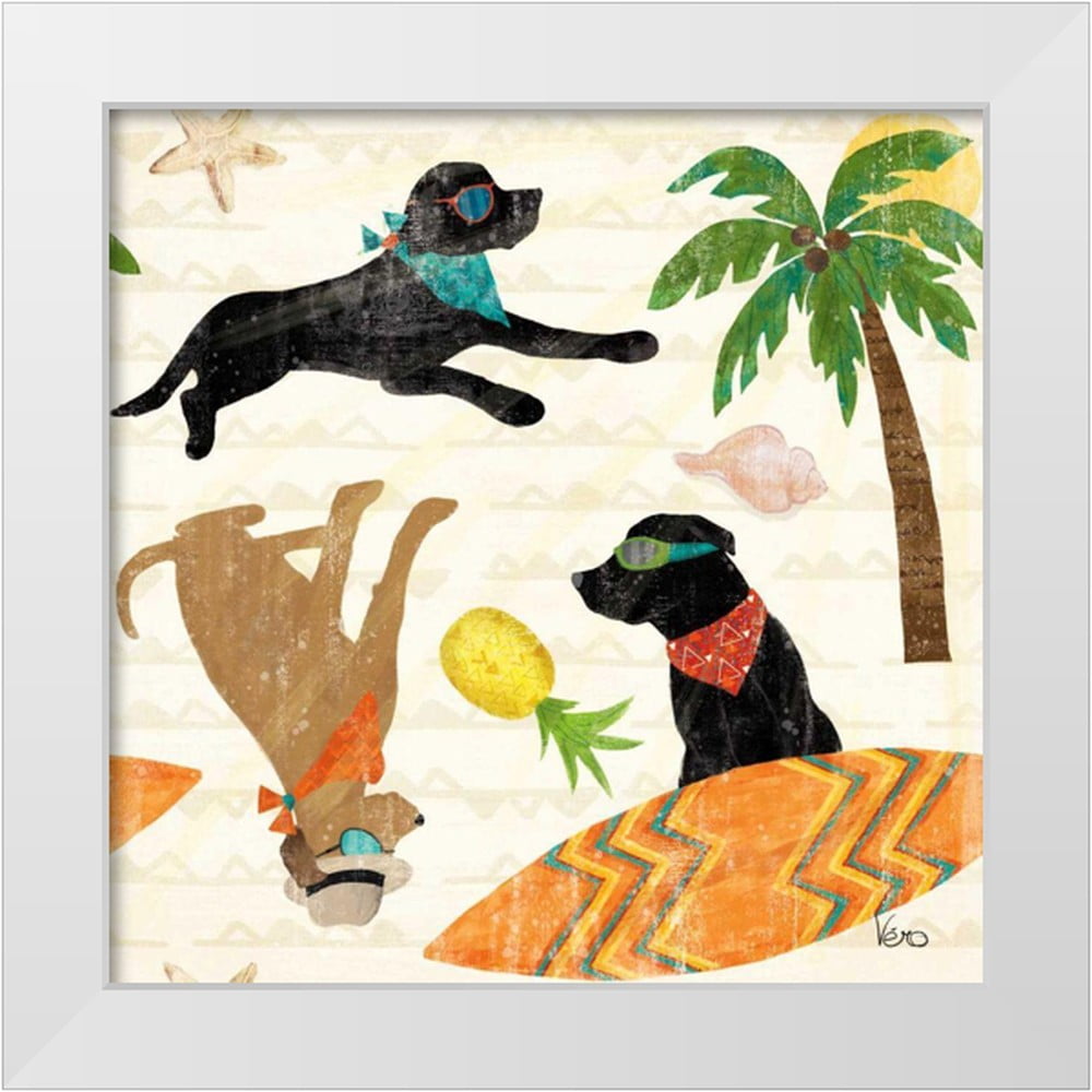 Charron, Veronique 26x26 White Modern Wood Framed Museum Art Print ...