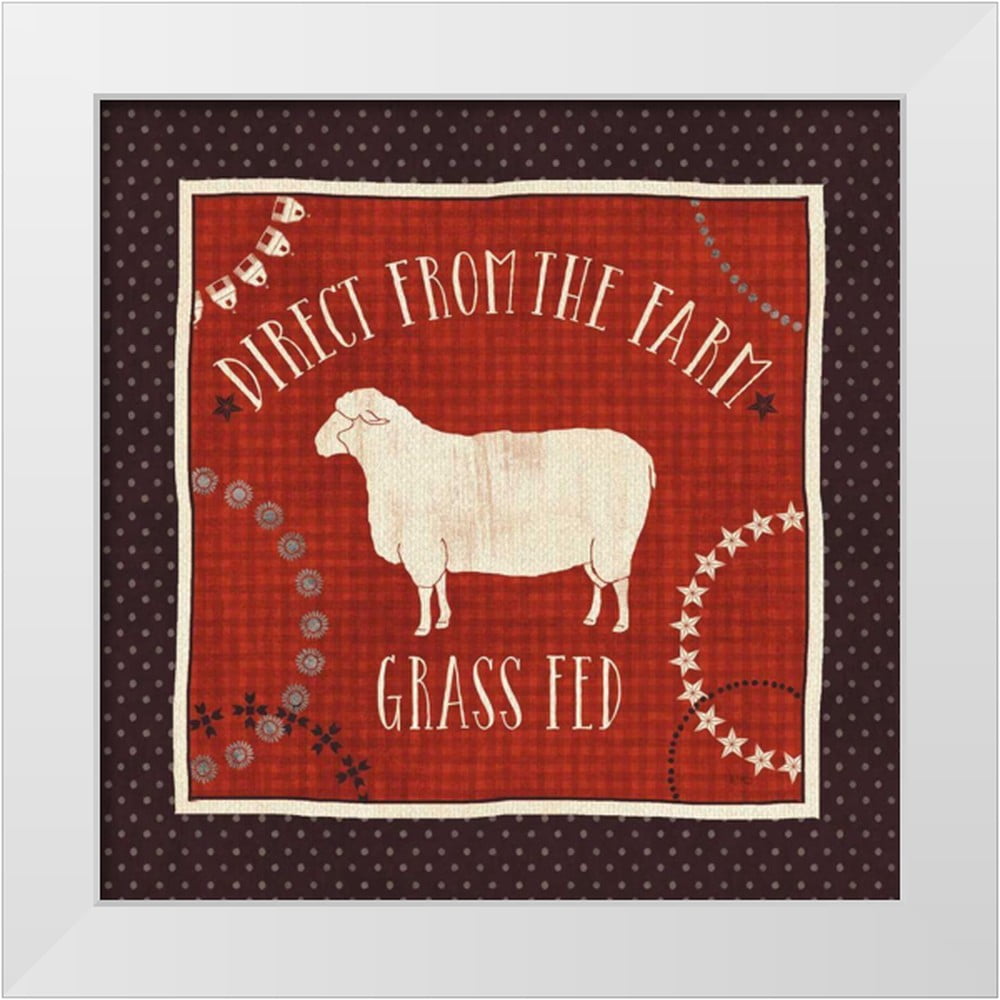 Charron, Veronique 26x26 White Modern Wood Framed Museum Art Print ...