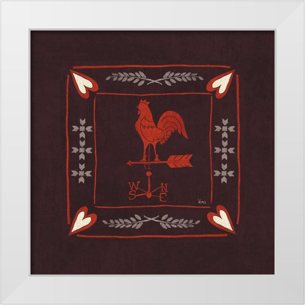 Charron, Veronique 26x26 White Modern Wood Framed Museum Art Print ...