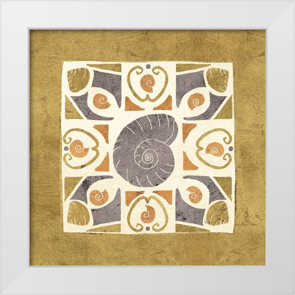 Charron, Veronique 26x26 White Modern Wood Framed Museum Art Print ...