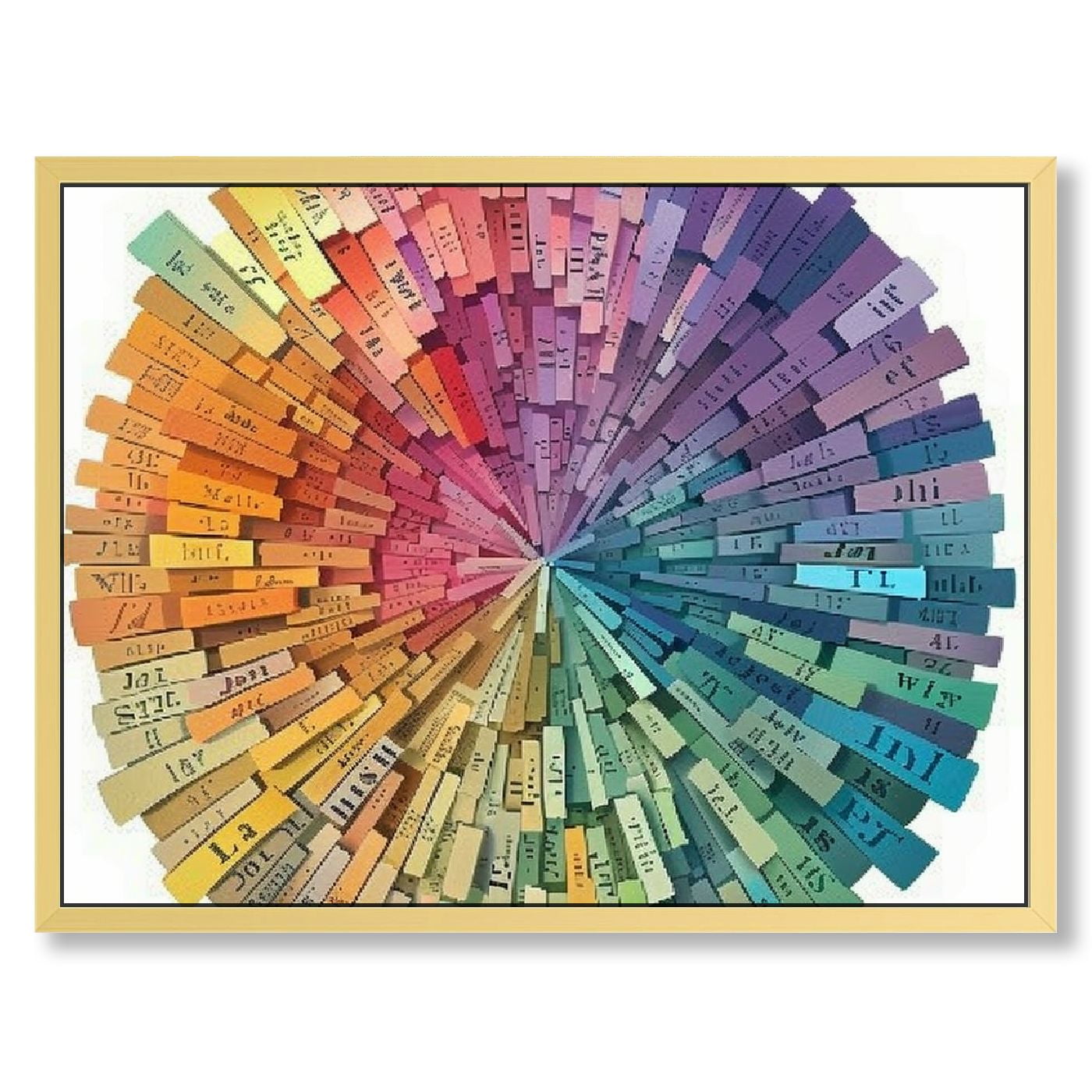 Chart & Emotions Poster For Kids Canvas Wall Art Prints Emotions Wheel ...