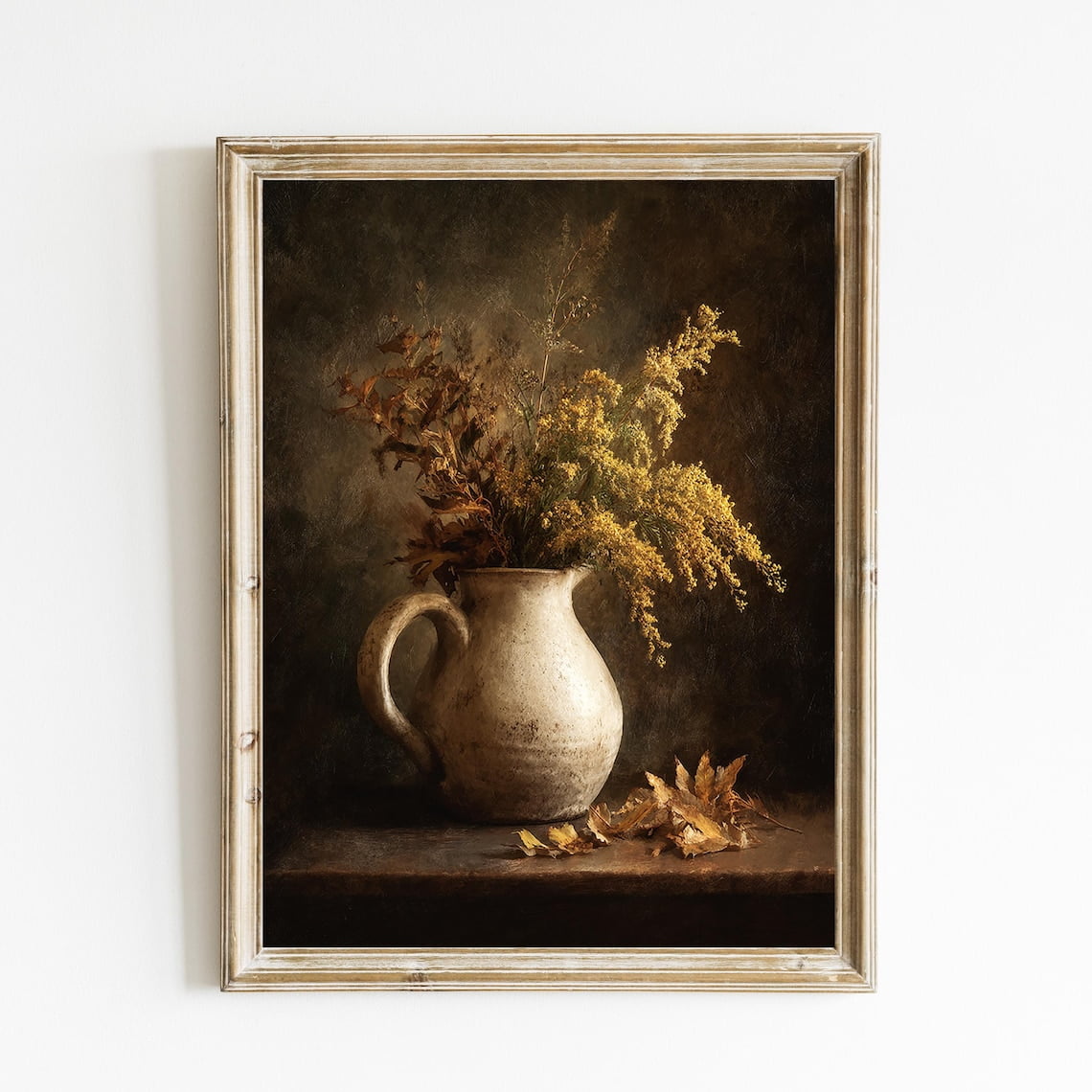Charten Autumn Still Life Poster Dark Rustic Botanical Wall Art, 16x24 ...