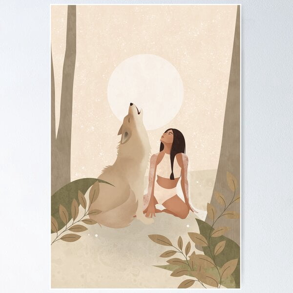 Charten Mythical Mountain Creature Poster, 24x36 UNFRAMED - Walmart.com