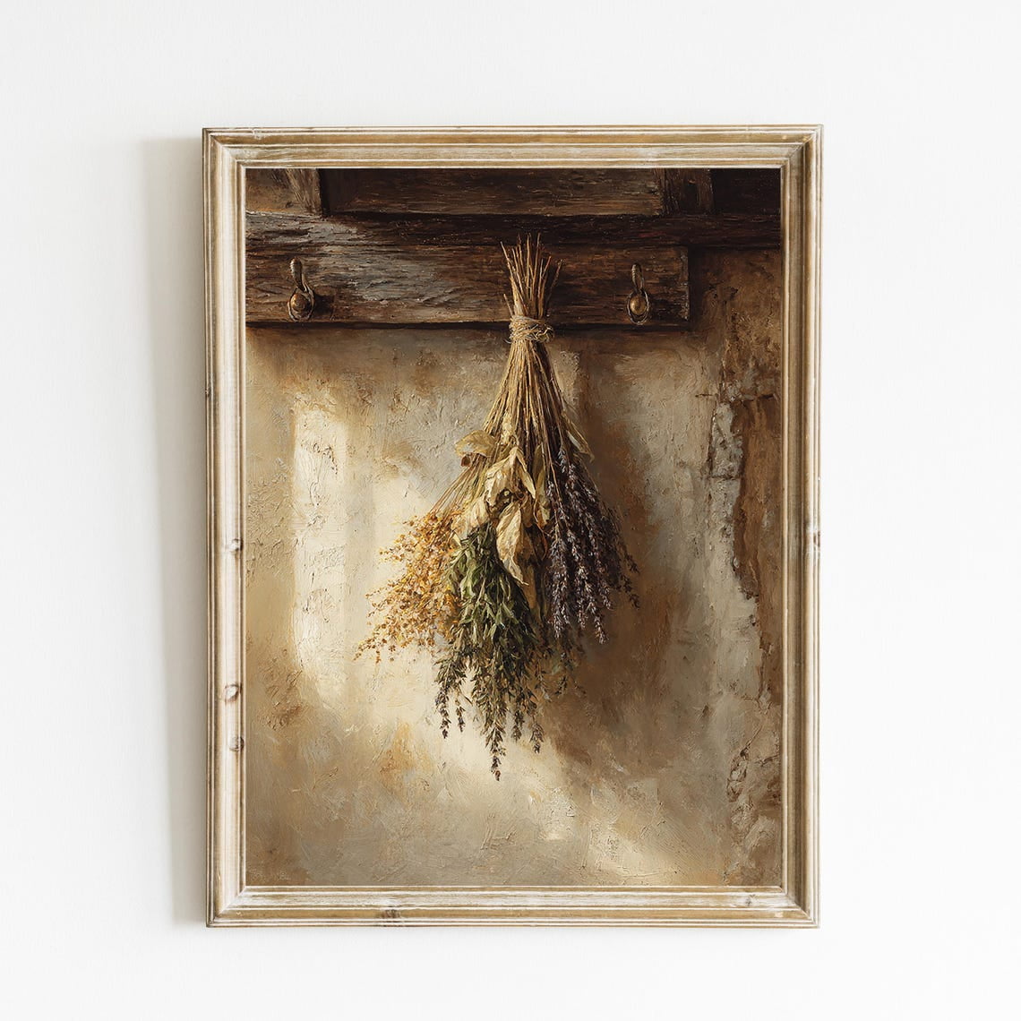 Charten Rustic Autumn Herbs Poster Dark Botanical Wall Art, 24x36 ...