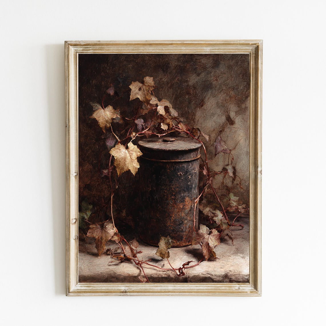 Charten Rustic Autumn Still Life Poster Dark Cottagecore Wall Art ...