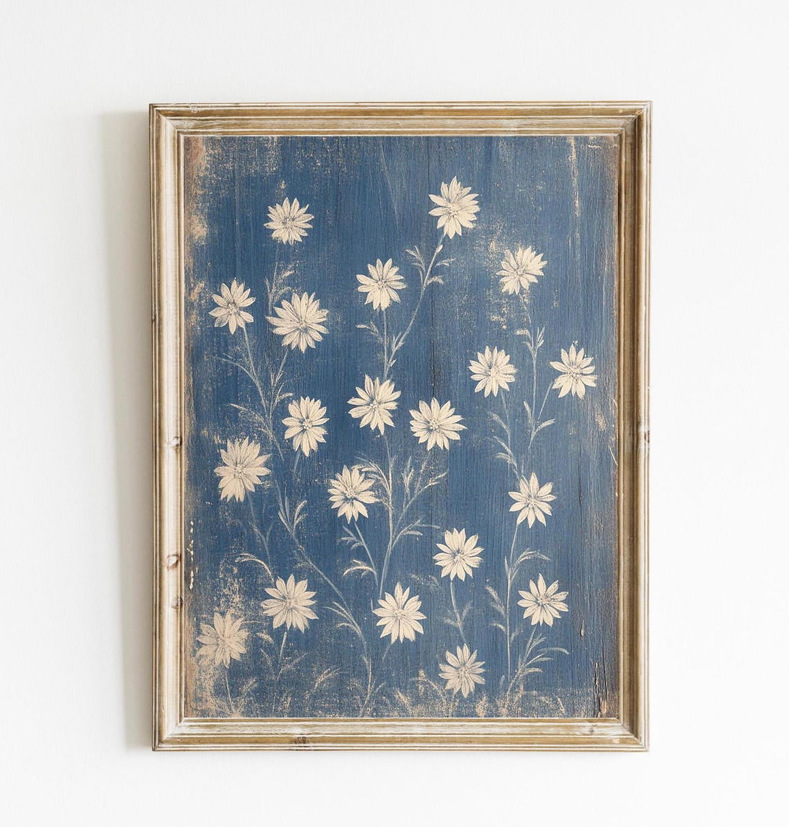 Charten Vintage Floral Pattern Poster Cottagecore Wall Art, 12x18 ...