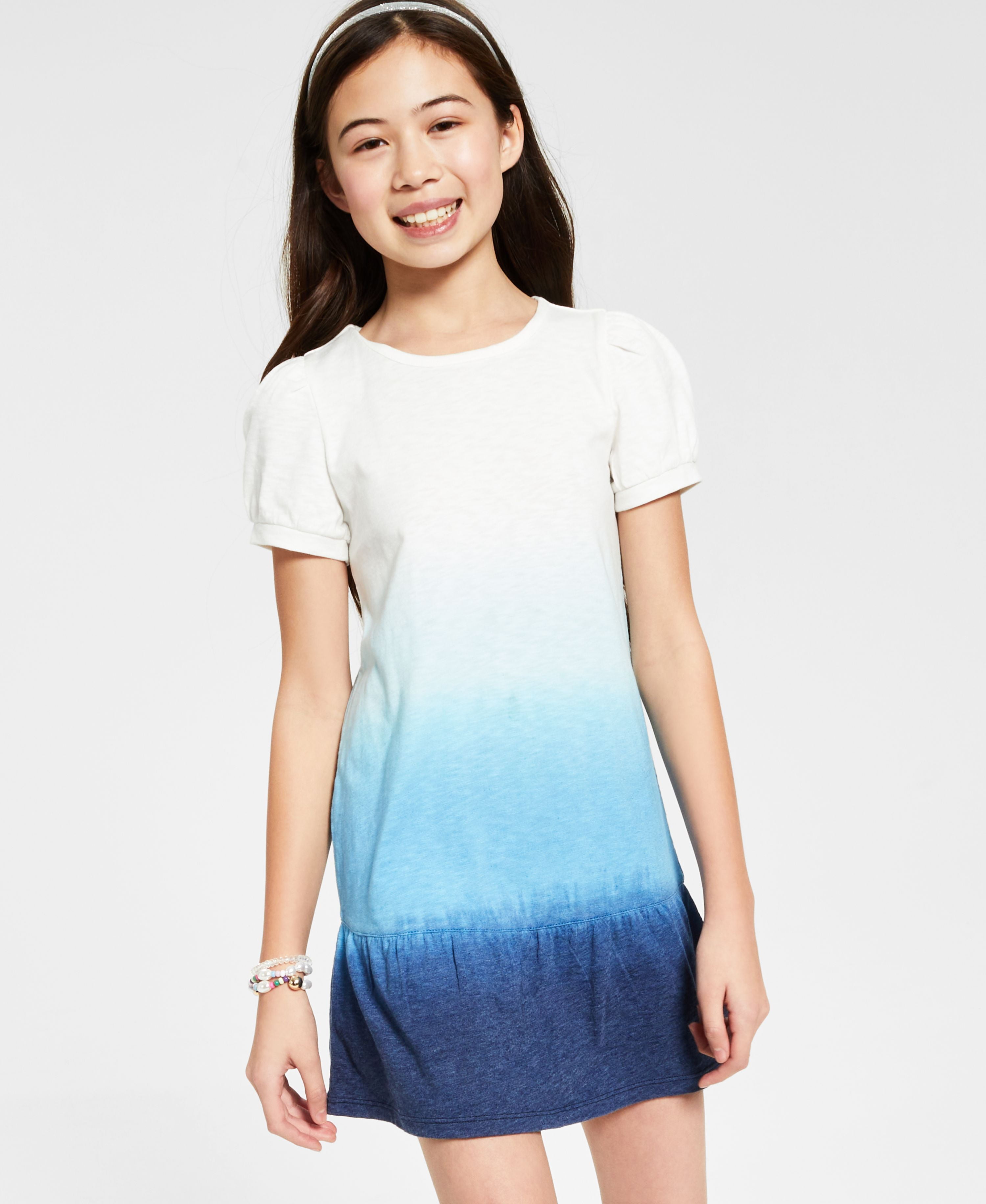 Charter Club Mommy Me Little Girls Ombre Dress Ice Castle Combo 6 ...