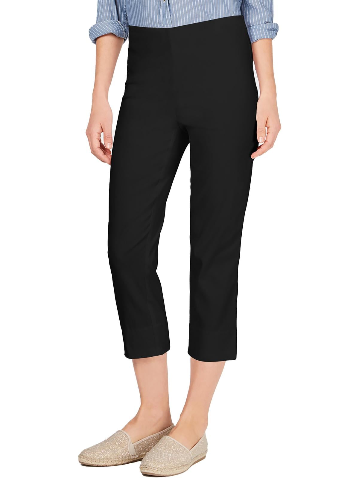 Charter Club Womens Petites Knit Tummy Slimming Capri Pants - Walmart.com