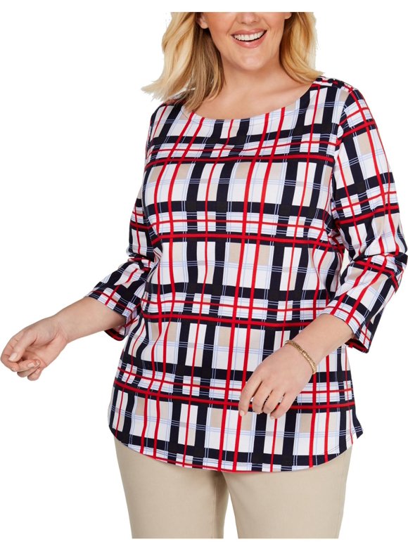 Charter Club Plus Size Tops in Womens Plus - Walmart.com