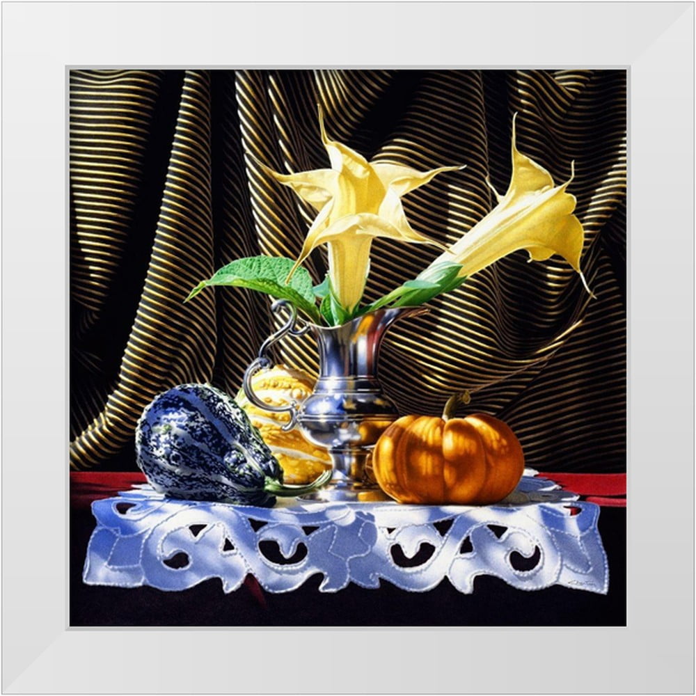 Chartier, Francois 12x12 White Modern Wood Framed Museum Art Print ...