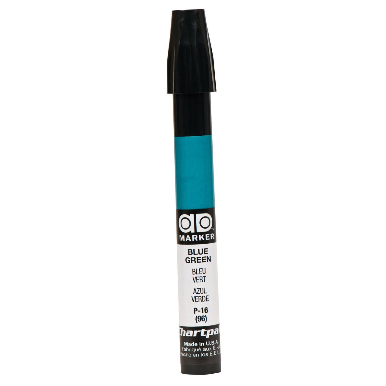 Chartpak Ad Marker, Blue Green - Walmart.com