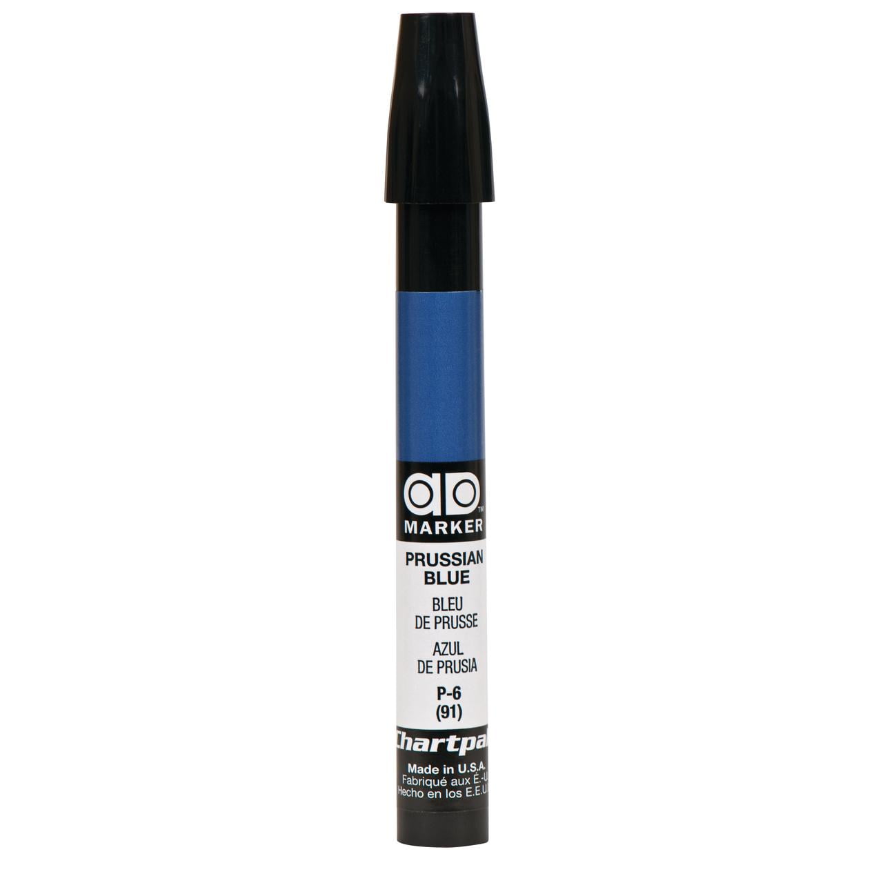 Chartpak Ad Marker, Prussian Blue - Walmart.com