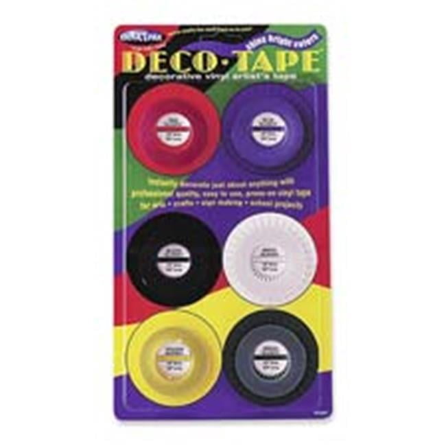 Chartpak Decorative Tape- .13in.x324in.- Assorted Bright - Walmart.com