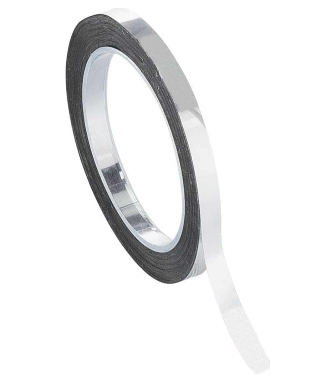 Chartpak Graphic Art Tape, 1/8" W x 324" L, Chrome Mylar Metallic, 1 ...