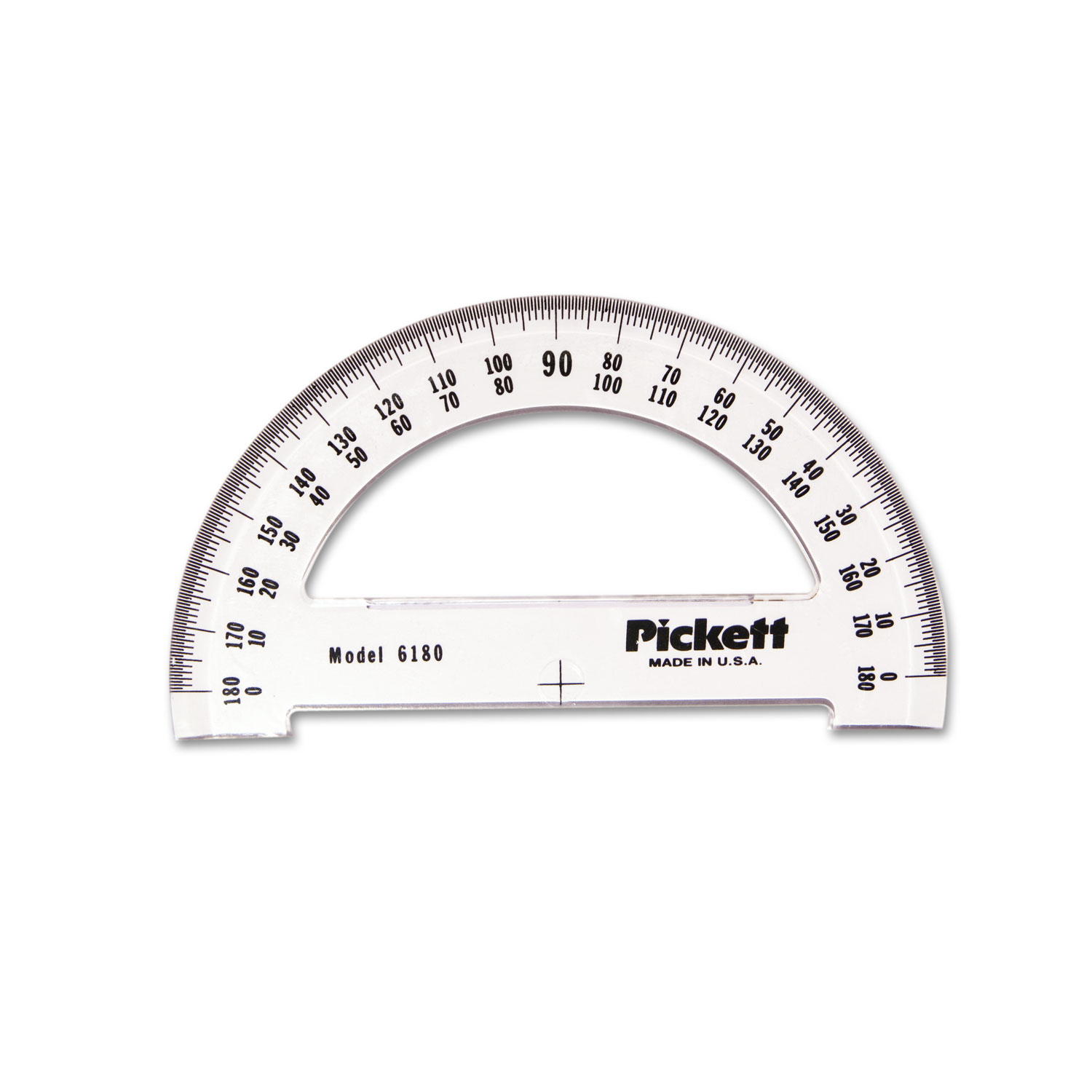 Chartpak 6" Professional 180-Degree Protractor, 1 Each - Walmart.com