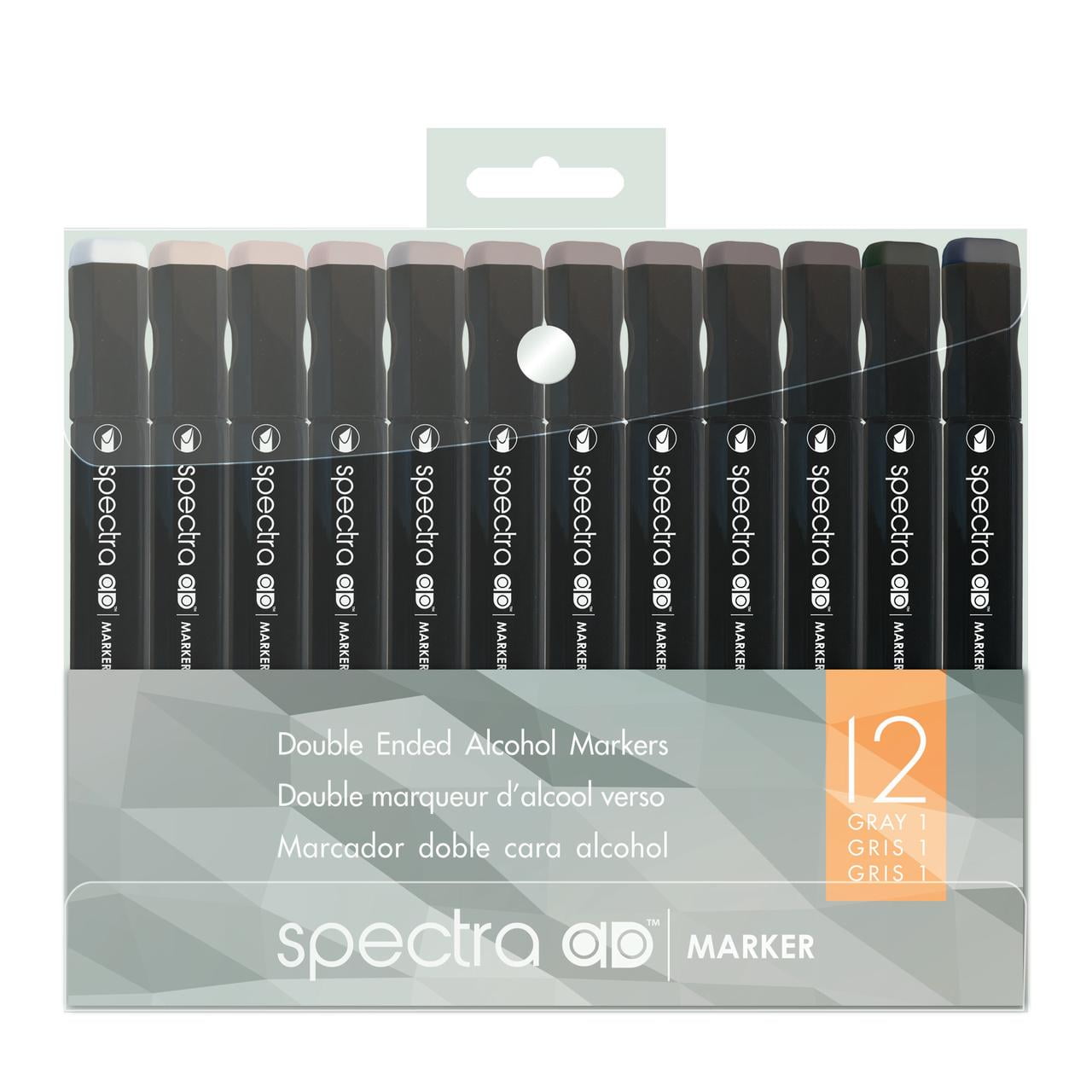 Chartpak Spectra AD Marker Set, 12-Colors Warm Gray - Walmart.com
