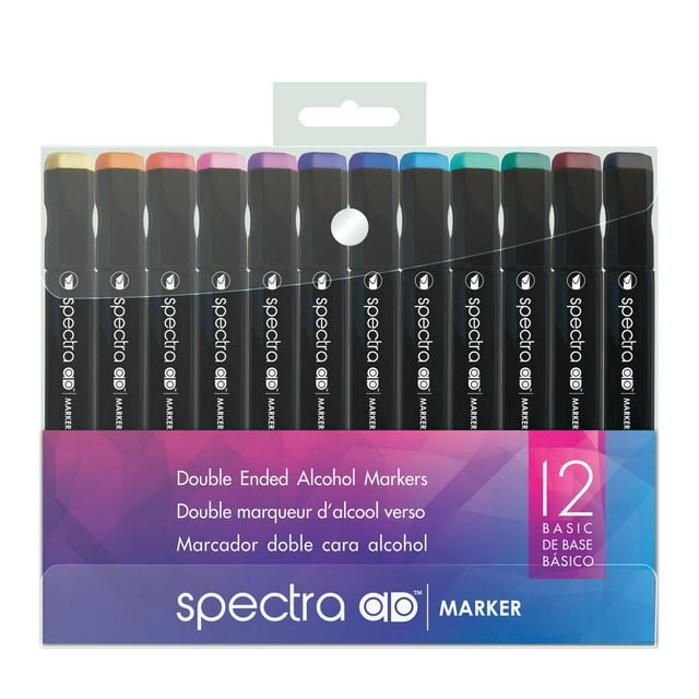 Chartpak Spectra AD Marker Set, 12-Colors - Walmart.com