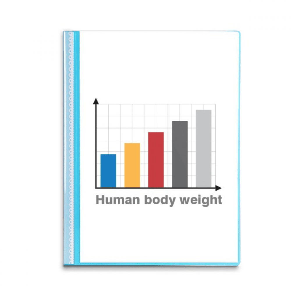 Charts People Weight Gain Book Sheet Protectors Portfolio Binder Folder ...