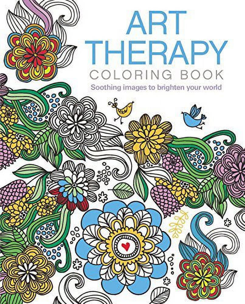 Chartwell Books-Art Therapy Coloring - Walmart.com