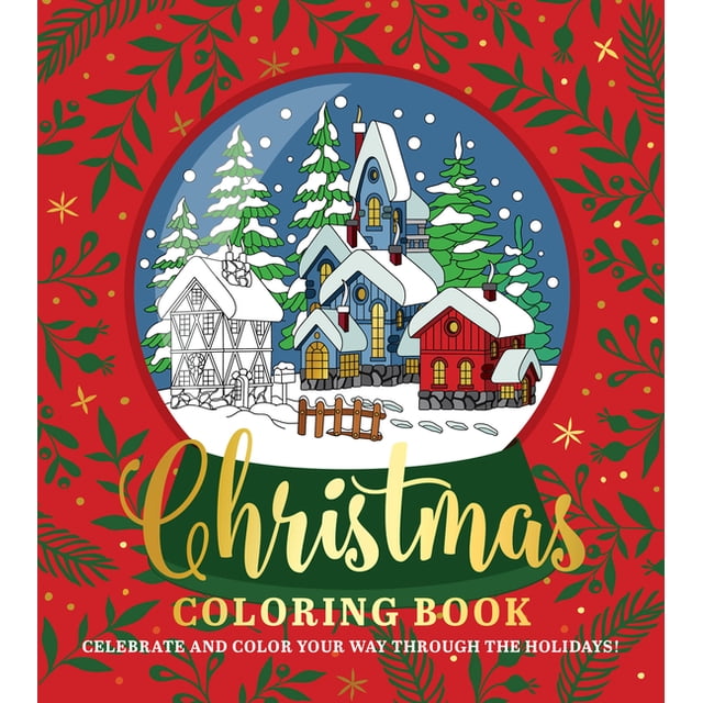 Chartwell Coloring Books Christmas Coloring Book: Celebrate and Color ...