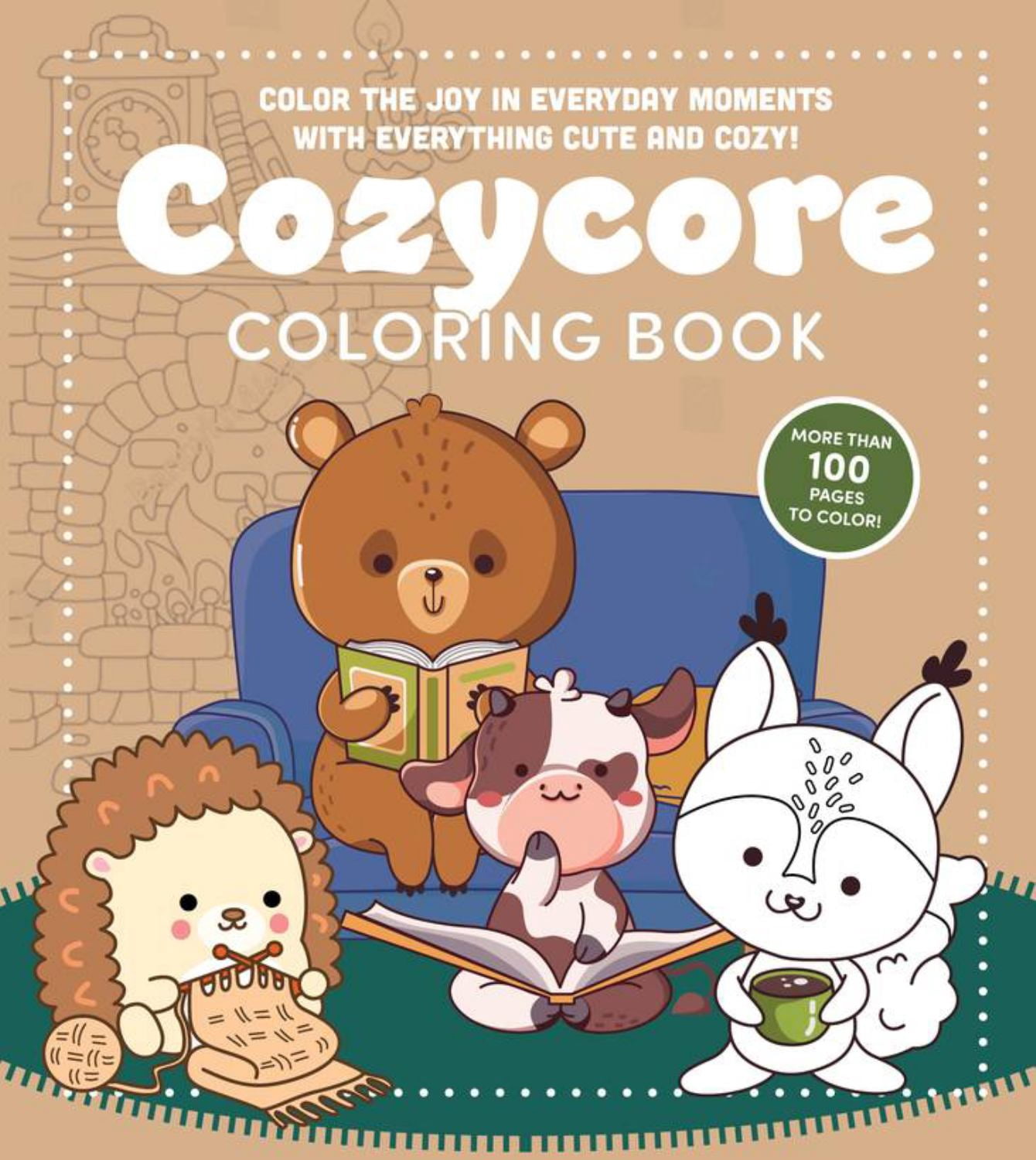 Cozycore Coloring Book: Color the Joy in Everyday Moments with ...