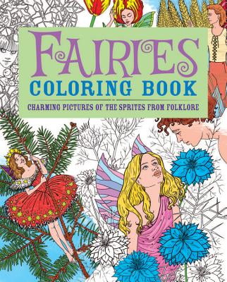 Chartwell Coloring Books: Fairies Coloring Book: Charming Pictures of ...