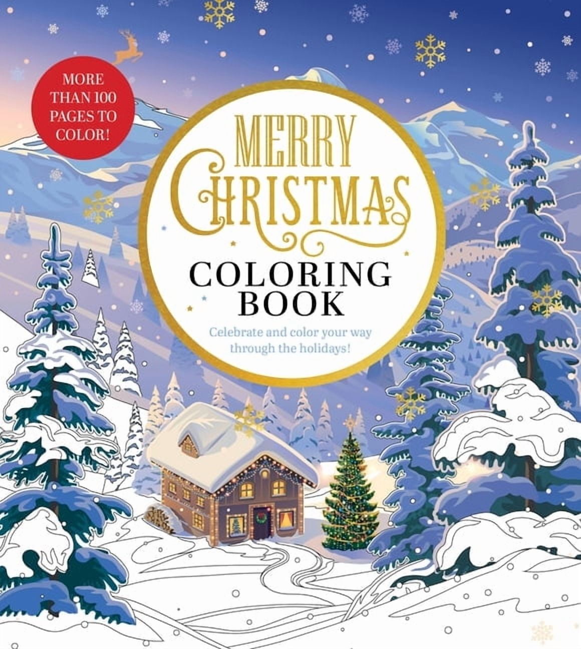 Chartwell Coloring Books Merry Christmas Coloring Book: Celebrate and ...