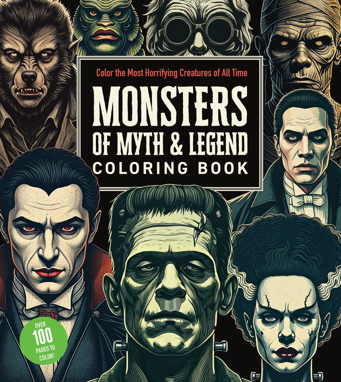 Monsters of Myth and Legend Coloring Book: Color the Most Horrifying ...
