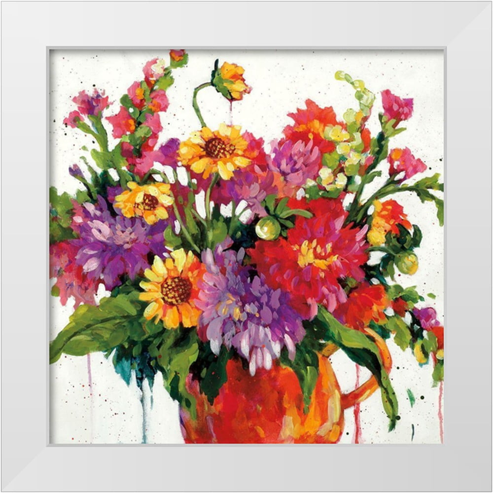 Charuk, Jill 26x26 White Modern Wood Framed Museum Art Print Titled ...