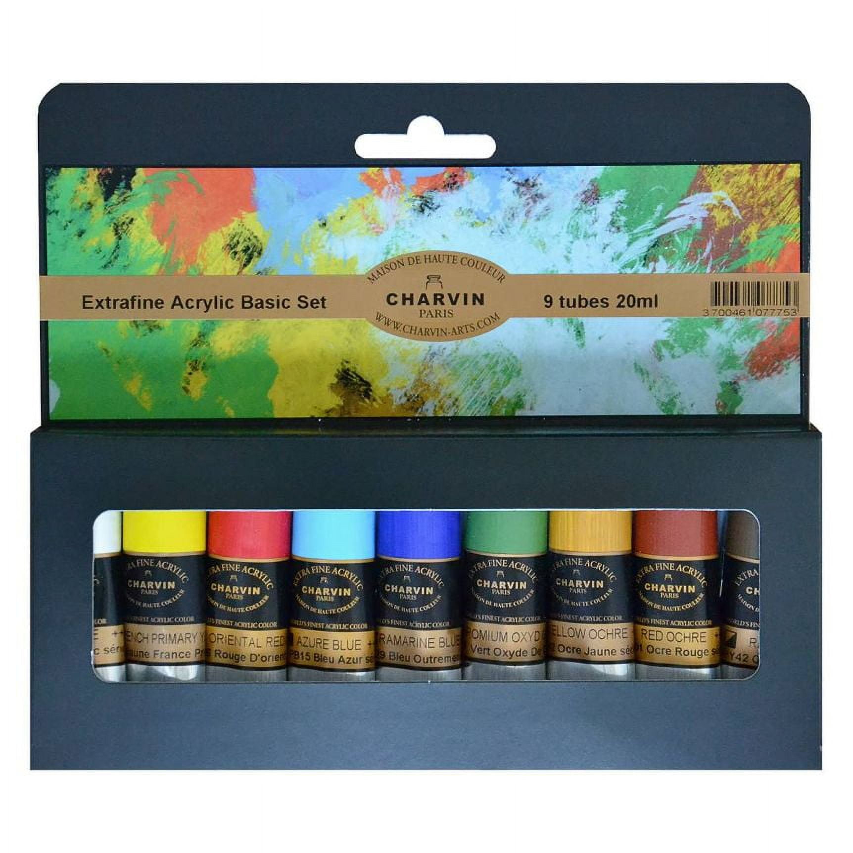 Charvin Extra-Fine Artists' Acrylic Paints - Luxurious Professional ...