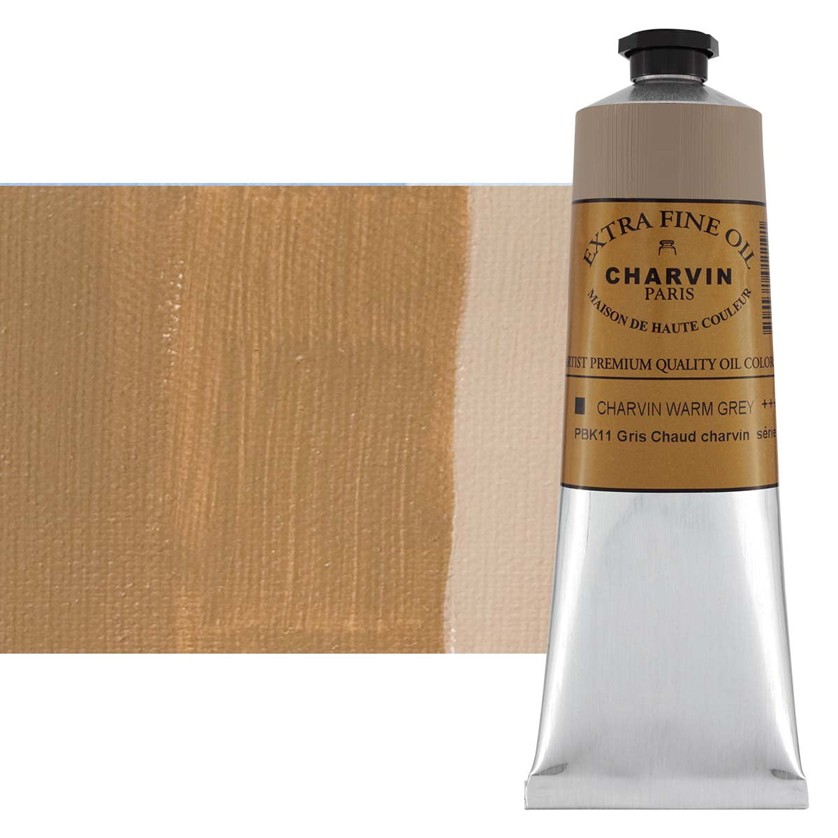 Charvin Extra Fine Professional Charvin Warm Grey Artist Oil Paint 150 ...