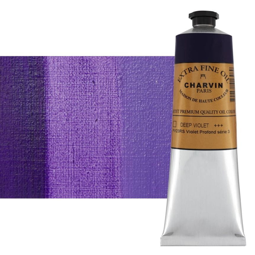 Charvin Extra Fine Professional Deep Violet Artist Oil Paint 150 ml ...