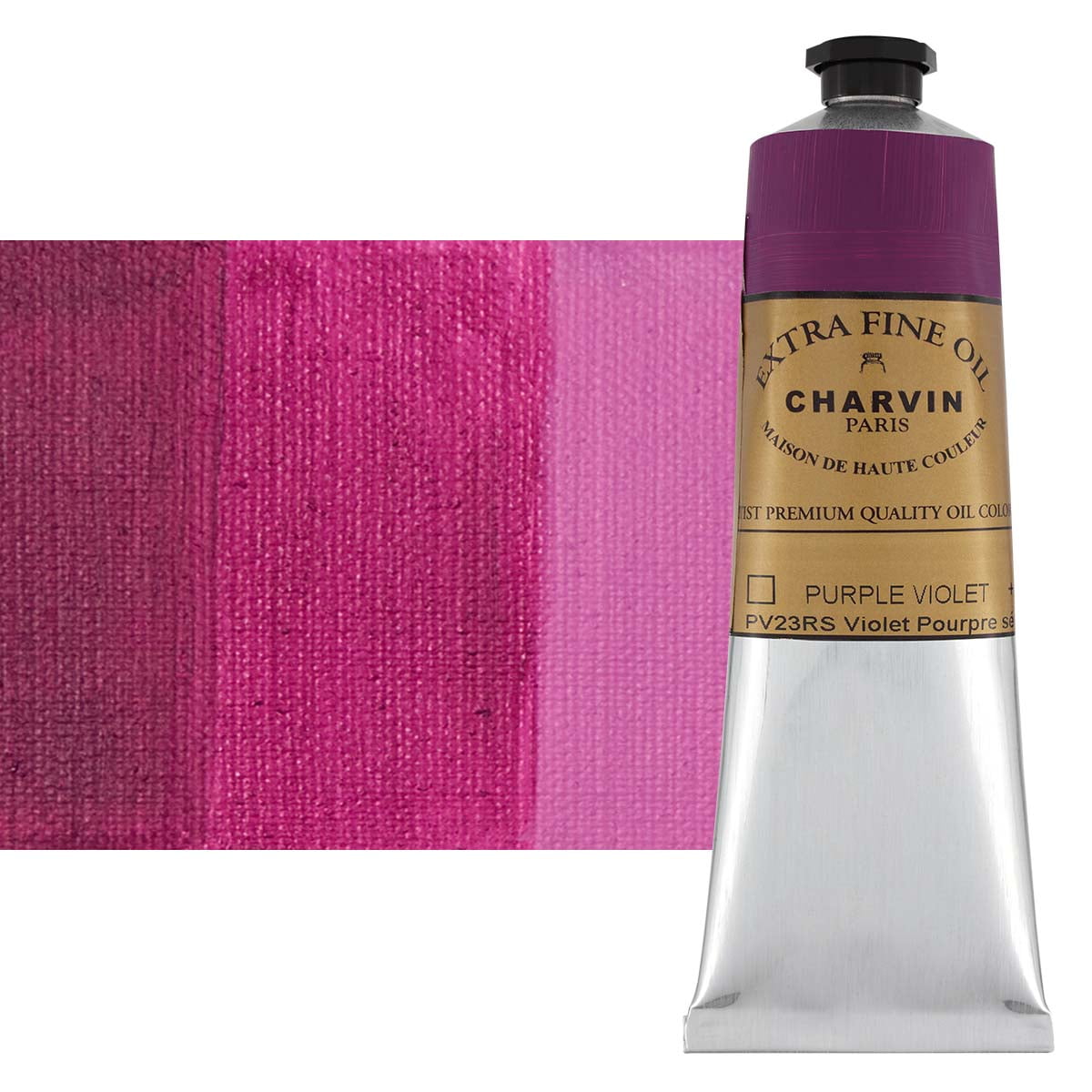 Charvin Extra Fine Oil Paint, Purple Violet 150 ml - Triple-Milled ...
