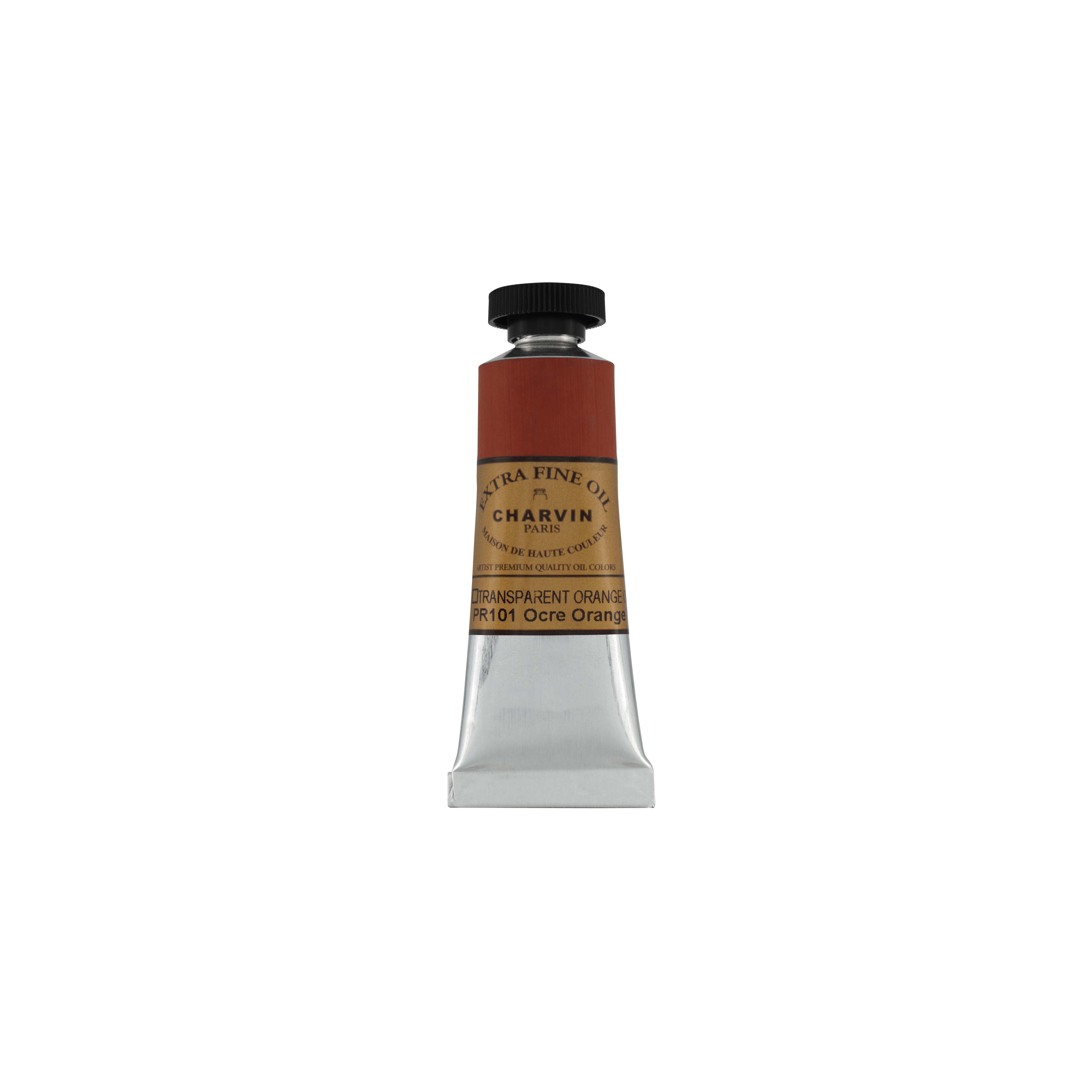 Charvin Extra Fine Oil Paint, Transparent Orange Ochre 150 ml - Triple ...