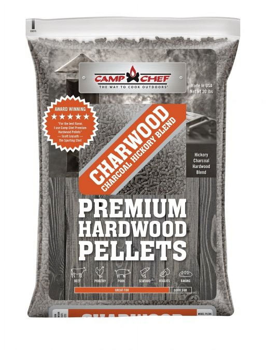 Charwood Charcoal Hickory Blend Pellets (20 lbs) - Walmart.com