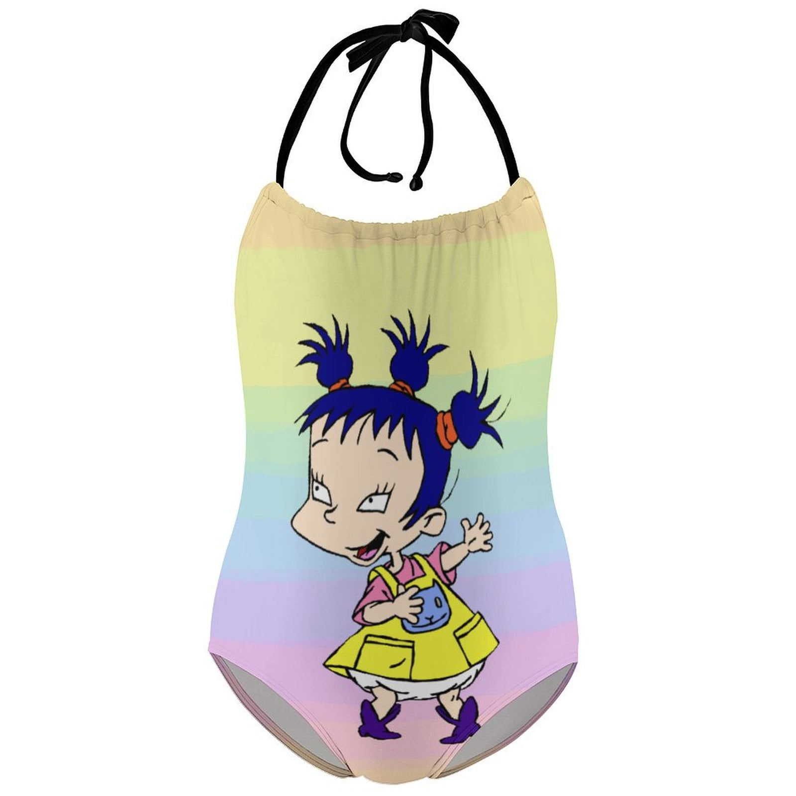 Chas Finster Rugrats Girls One-piece Swimsuit Summer Kid's Beach ...