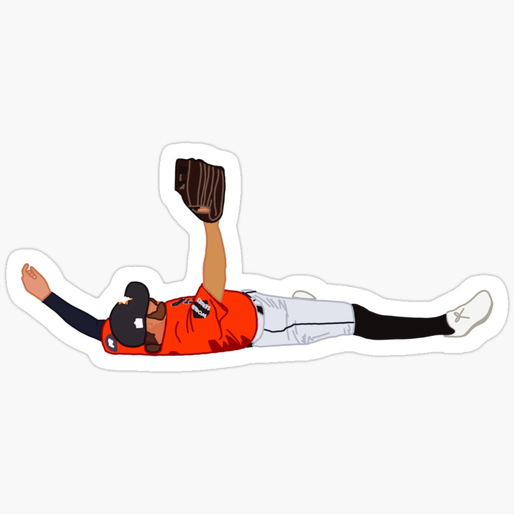 Chas Mccormick World Series Catch Sticker Baseball Sticker, Football ...