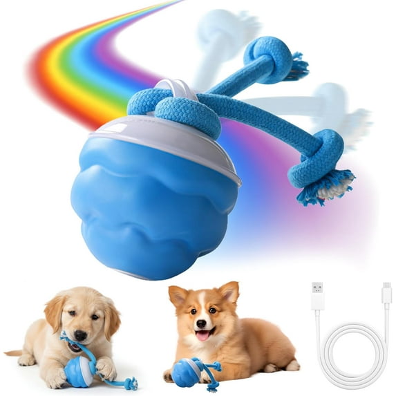Chase Buddy Dog Toy, Interactive Motion Activated Rolling Dog Ball ...