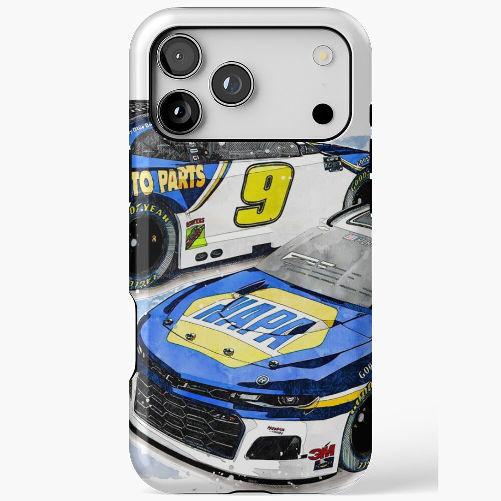 Chase Elliott 9 NASCAR Champion iPhone Case 17 16 15 14 13 12 11 Pro ...
