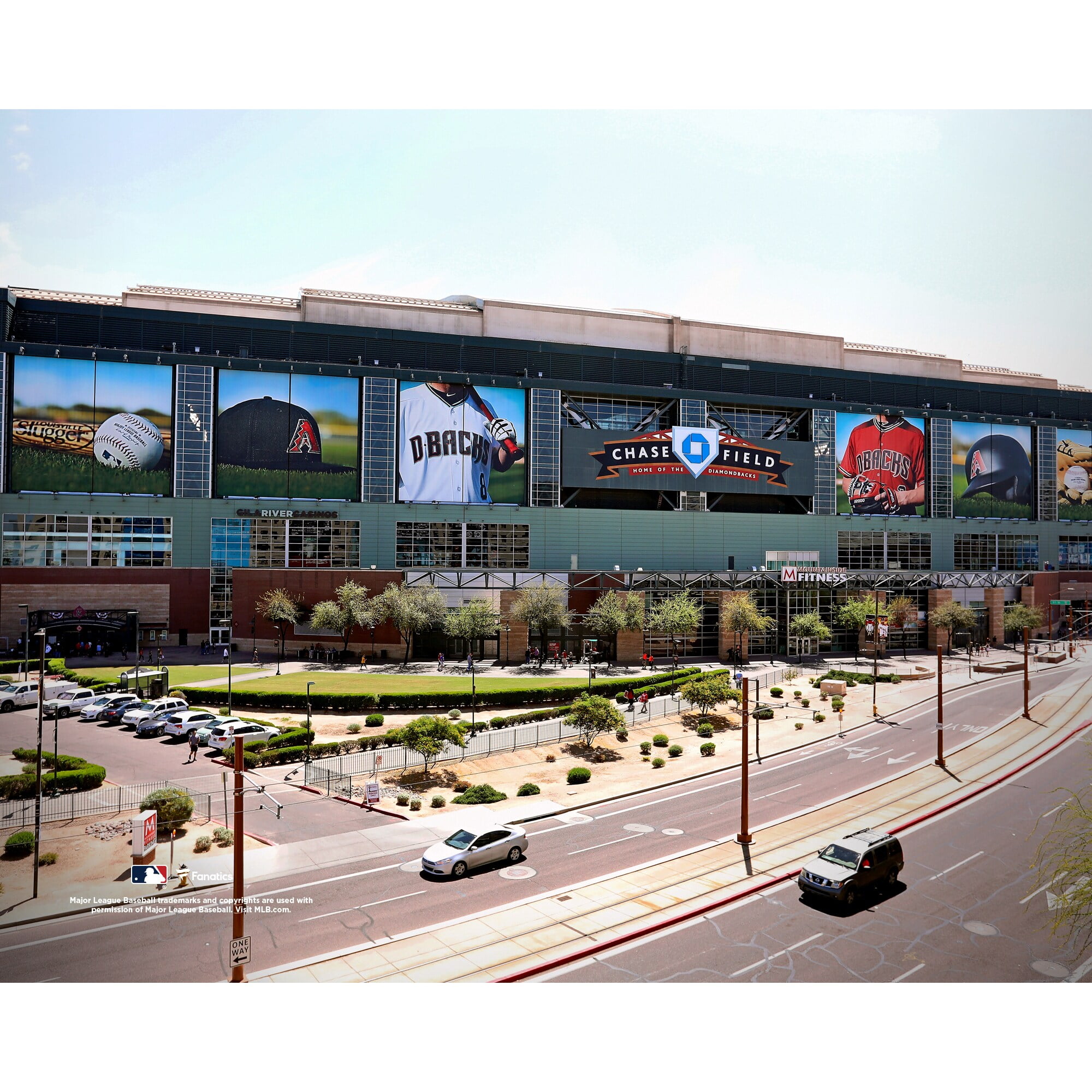Chase Field Arizona Diamondbacks Unsigned Exterior View Photograph ...