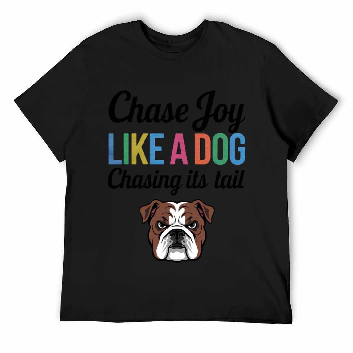 Chase Joy Like A Dog Chasing Its Tail Cool Dragonfly Design For Men ...